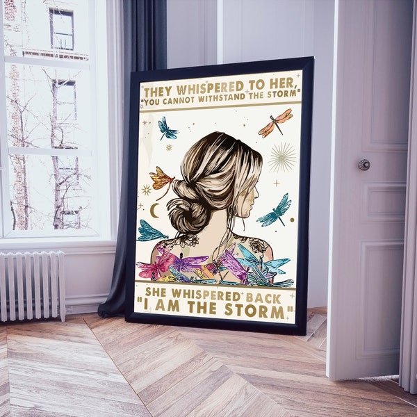 I Am the Storm - Etsy