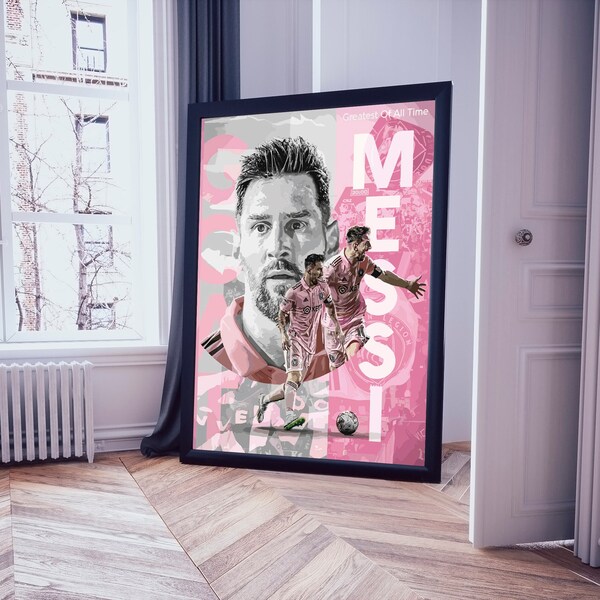 Lionel Messi Poster - Etsy