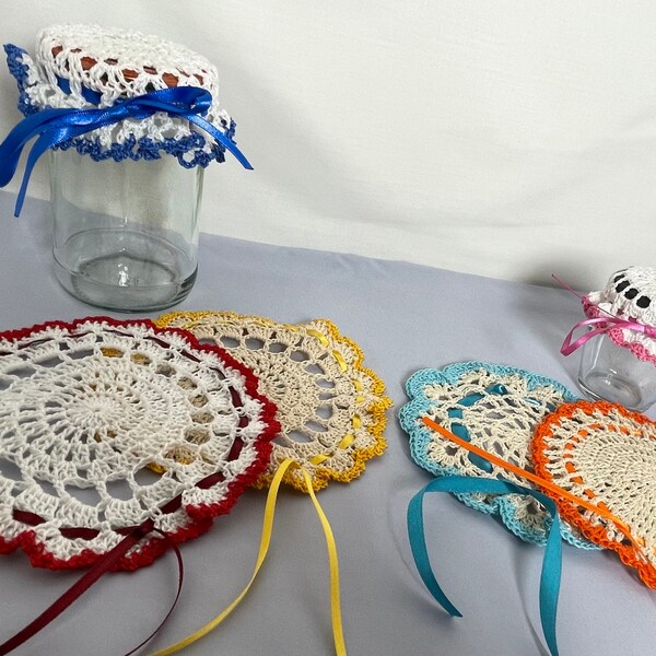 Jam Jar Cover - Etsy UK