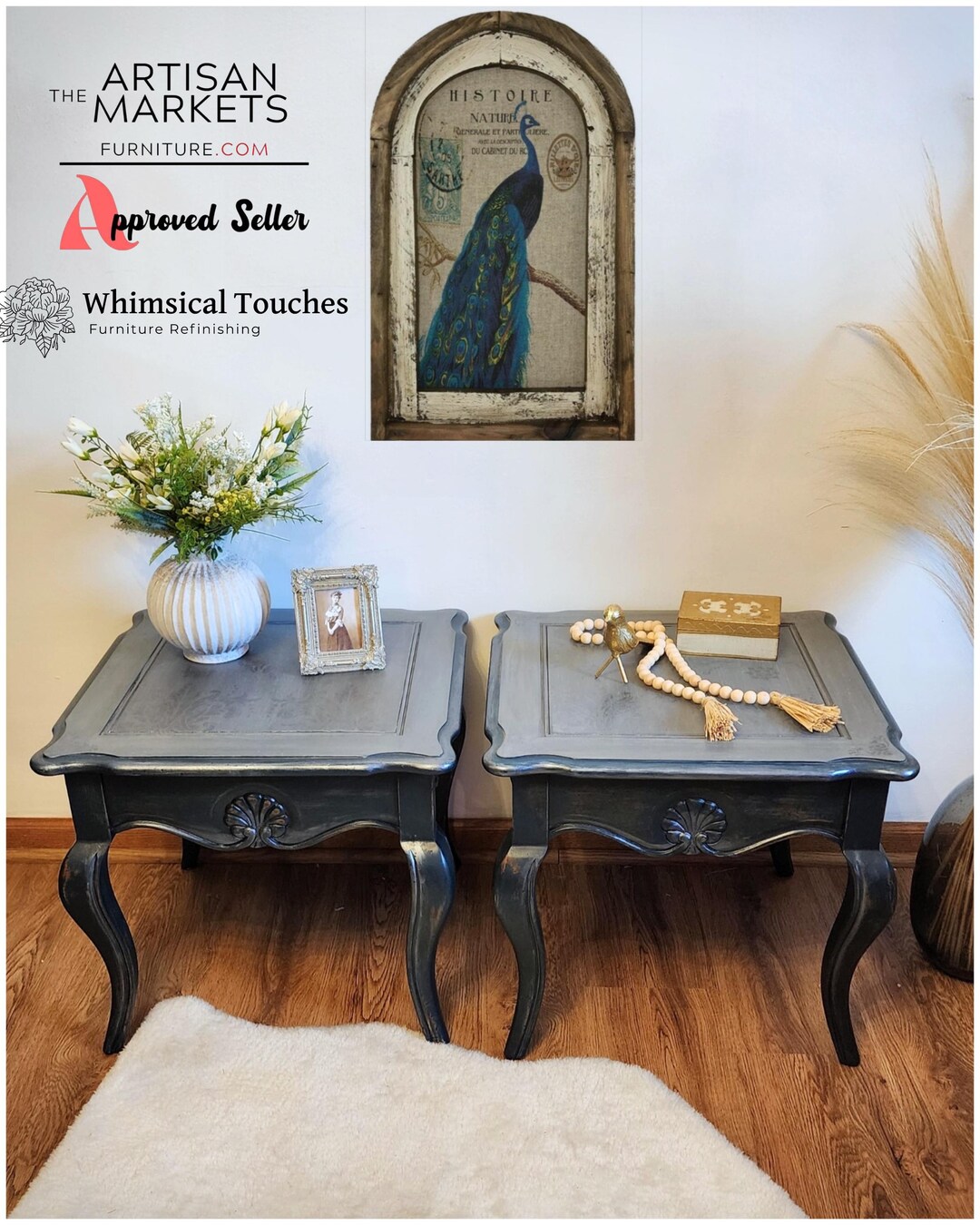 French Side Tables - Etsy