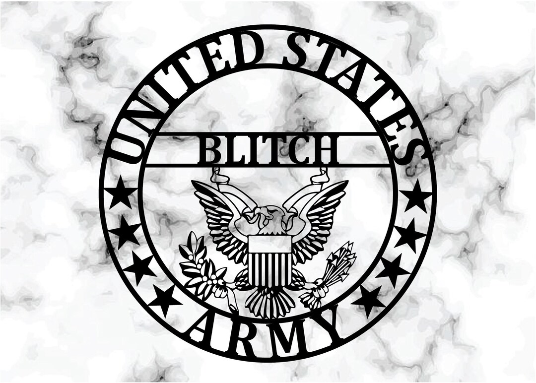 Personalized United States Army Metal Sign: Military Gift - Etsy