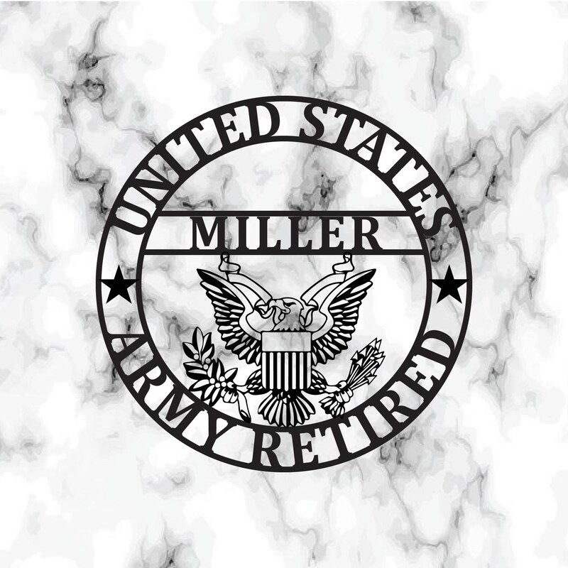 Us Army Retired Svg - Etsy