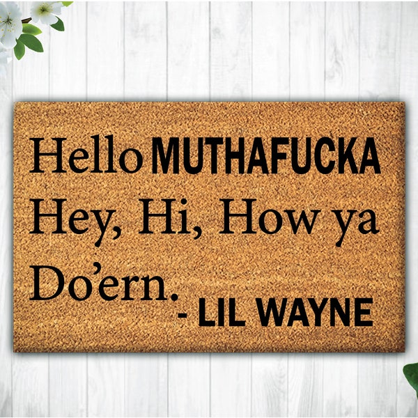Lil' Wayne Hello Svg - Etsy