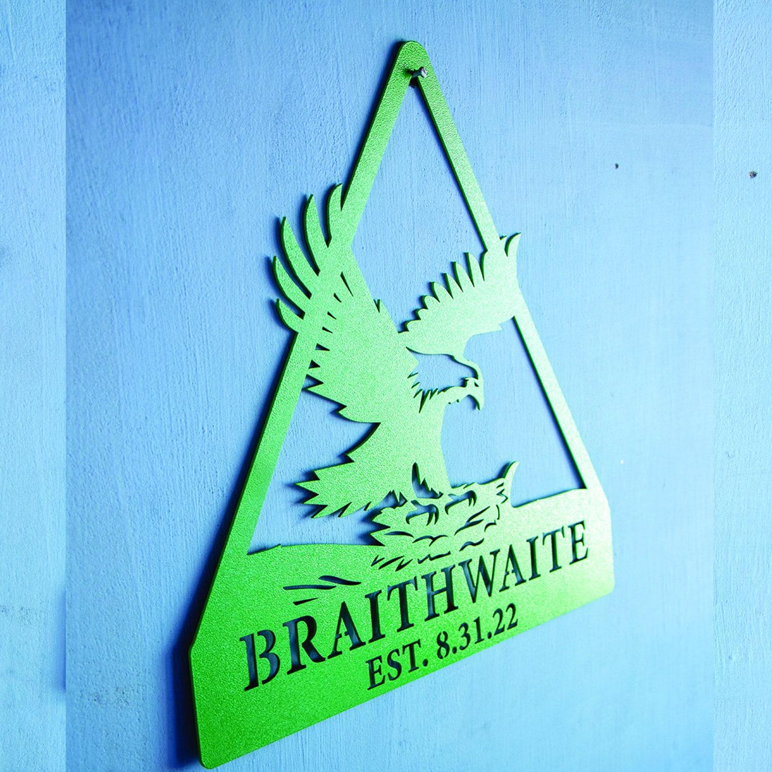 Kuttyarts Tractor Name Metal Signfamily Name - Etsy