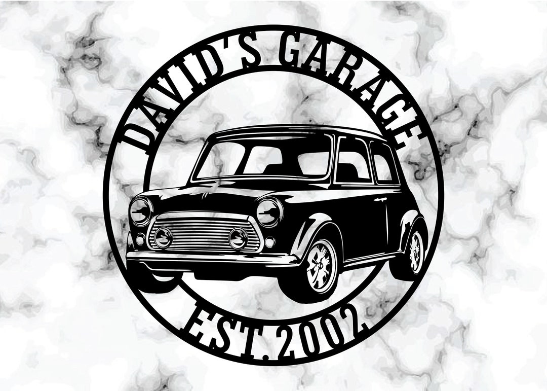Kuttyarts Rover Mini Cooper 35 Metal Sign,mustang Wall Sign, Garage ...