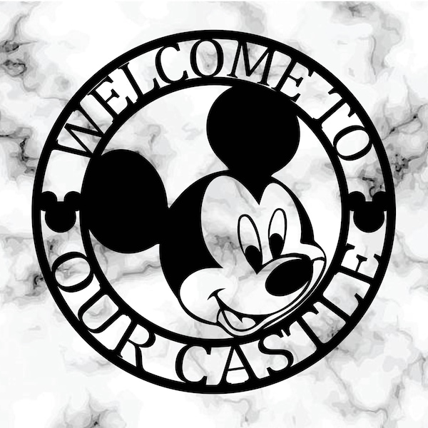 Metal Mickey Mouse - Etsy