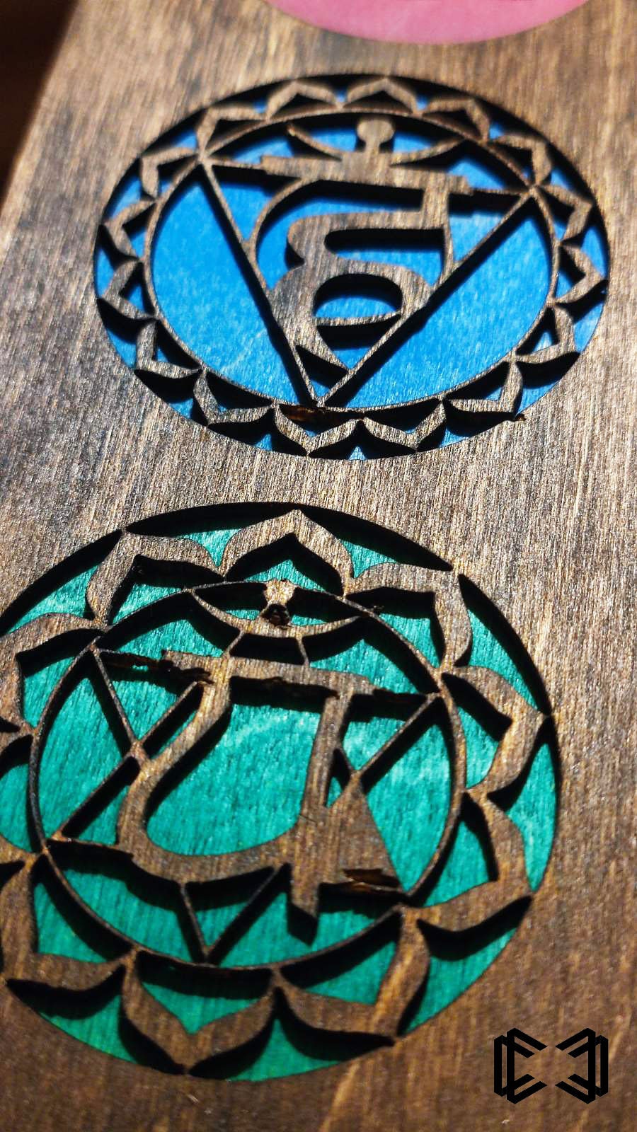 Seven Chakra Wall Art Set, Chakra Wall Decor, Chakra Symbols Set of 7 ...