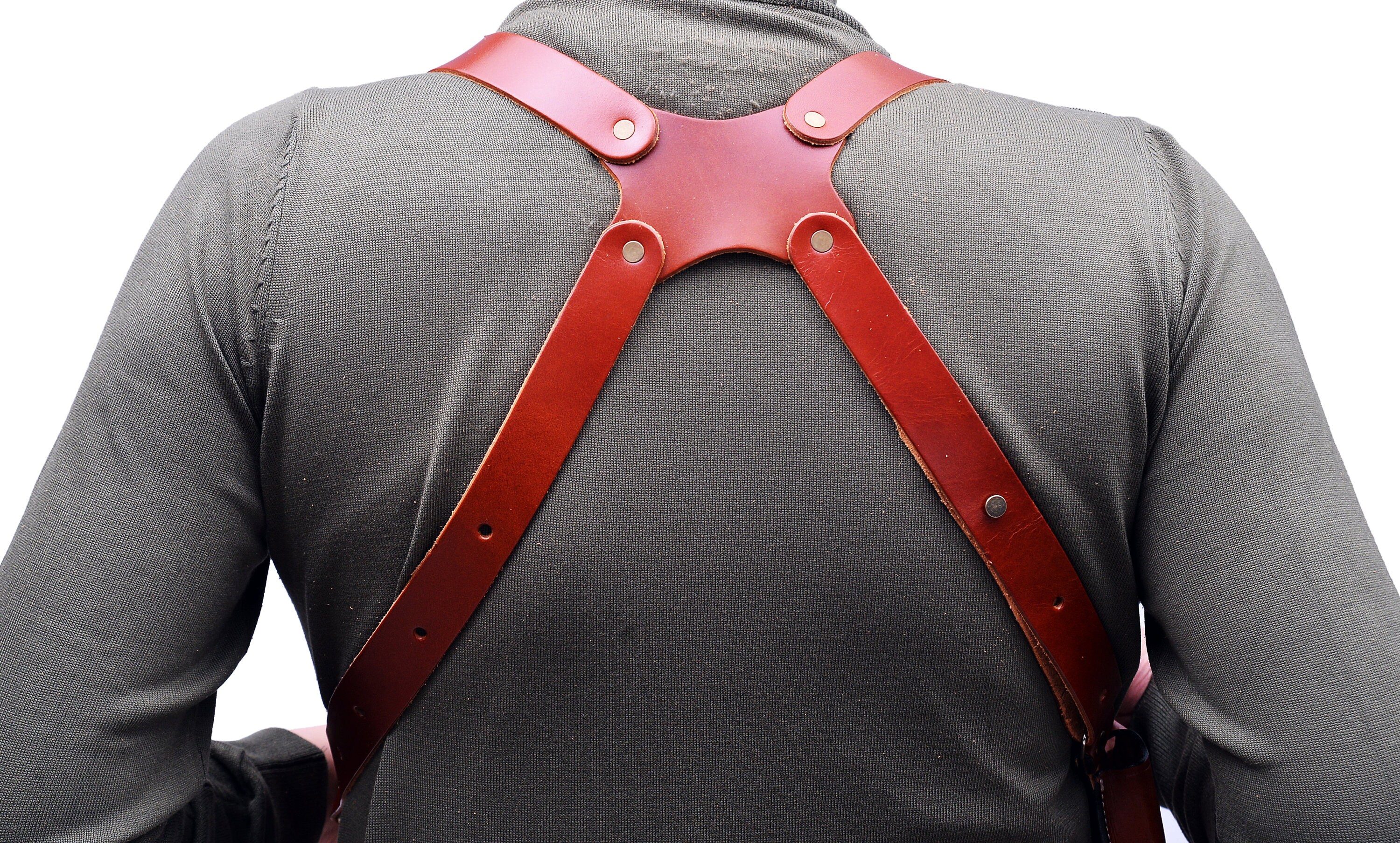 Leather Shoulder Holster Fits Colt Python 357 Mag. Colt King - Etsy