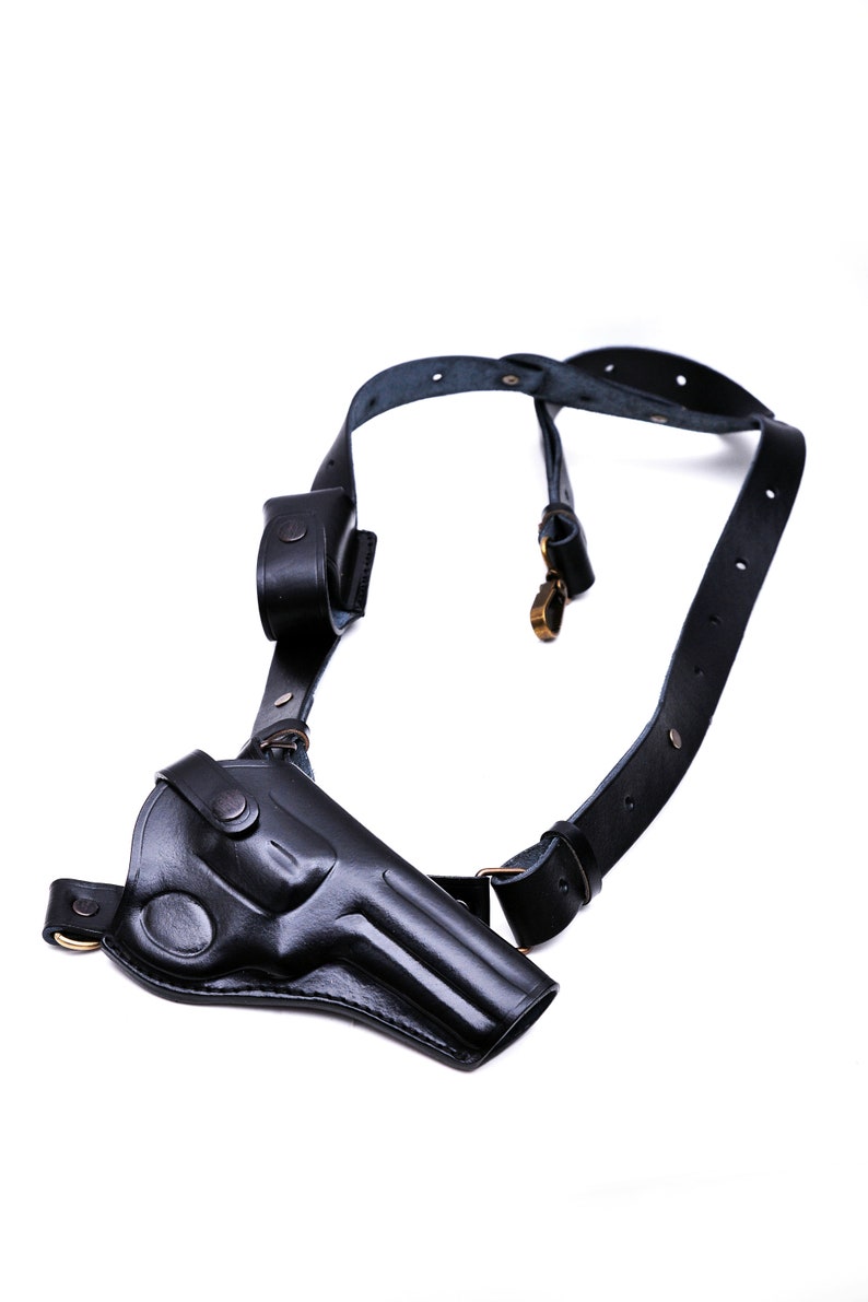 Leather Chest Holster Fits Colt Python 357 Mag. Colt King - Etsy