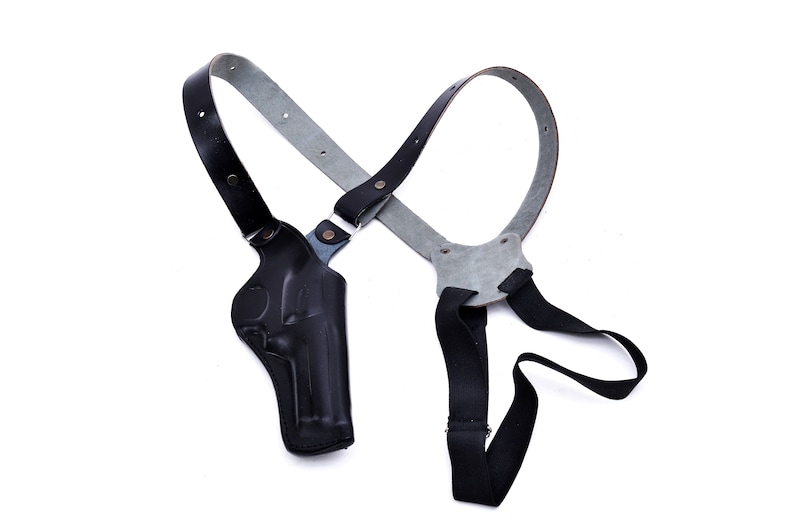 Leather Shoulder Holster Fits Colt Python 357 Mag. Colt King - Etsy