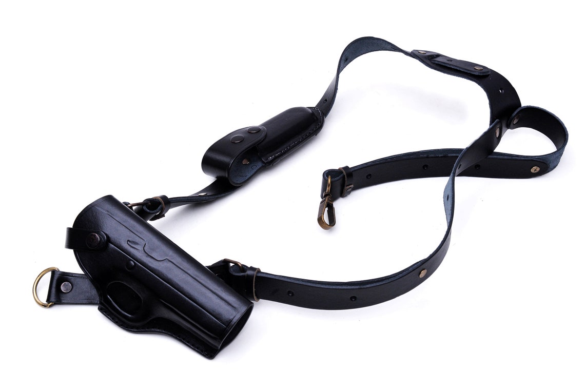 Leather Chest Holster Fits Beretta 92FS F92 92X 92G 96 - Etsy