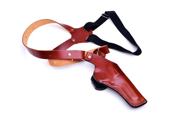 Leather Shoulder Holster Fits Colt Python 357 Mag. Colt King - Etsy