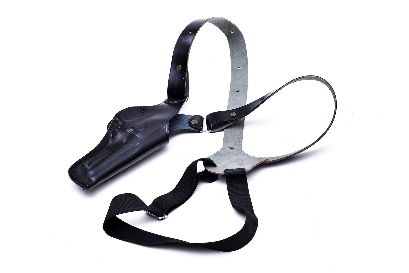 Leather Shoulder Holster Fits Colt Python 357 Mag. Colt King | Etsy ...