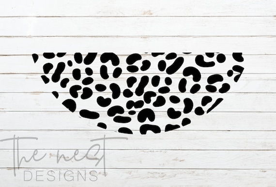 Cheetah Print SVG Door Hanger SVG Cricut Project - Etsy