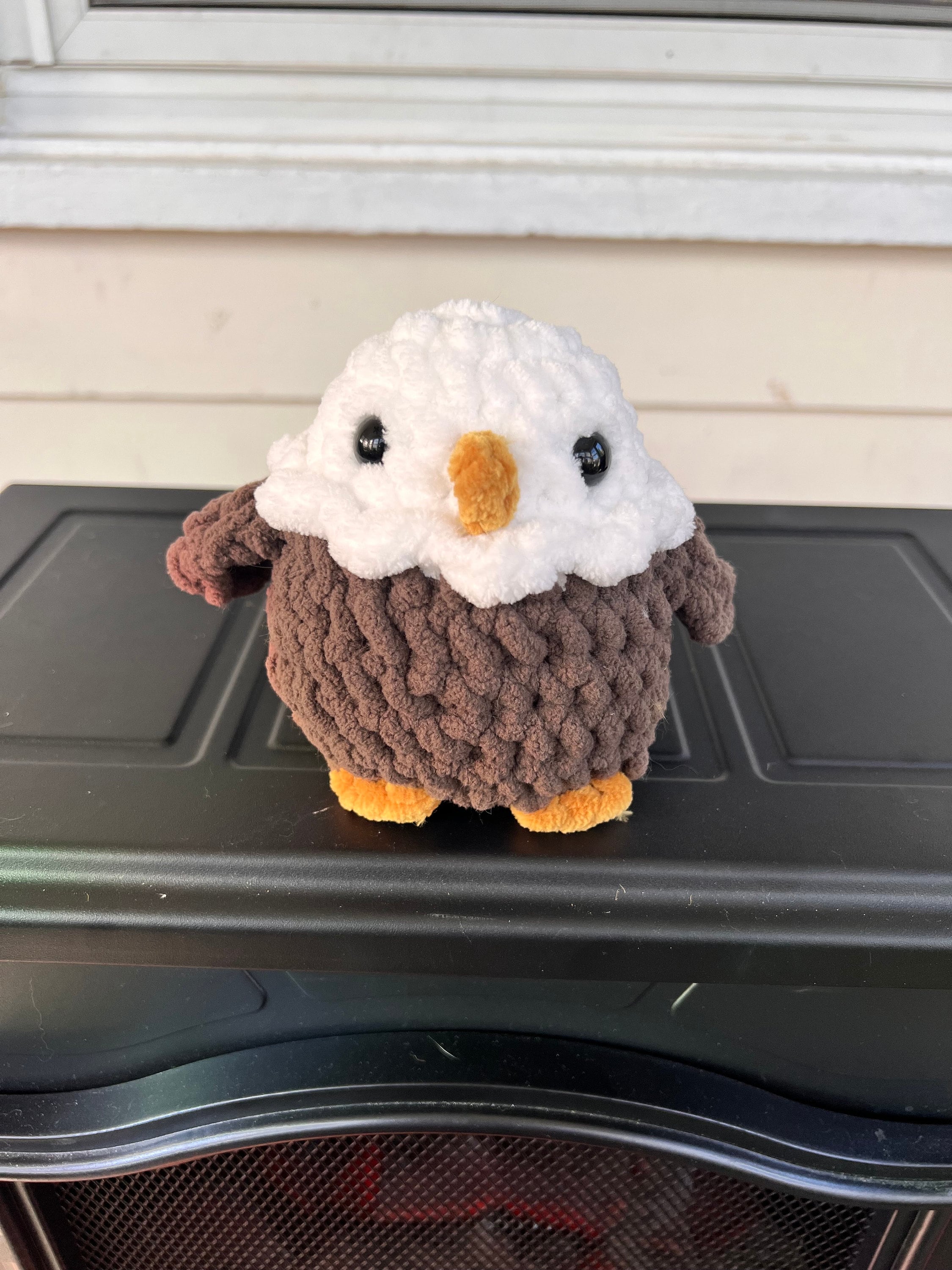 Crochet Eagle Plushie - Etsy