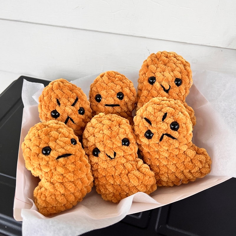 Chicken Nugget Stuffed Animal - Etsy