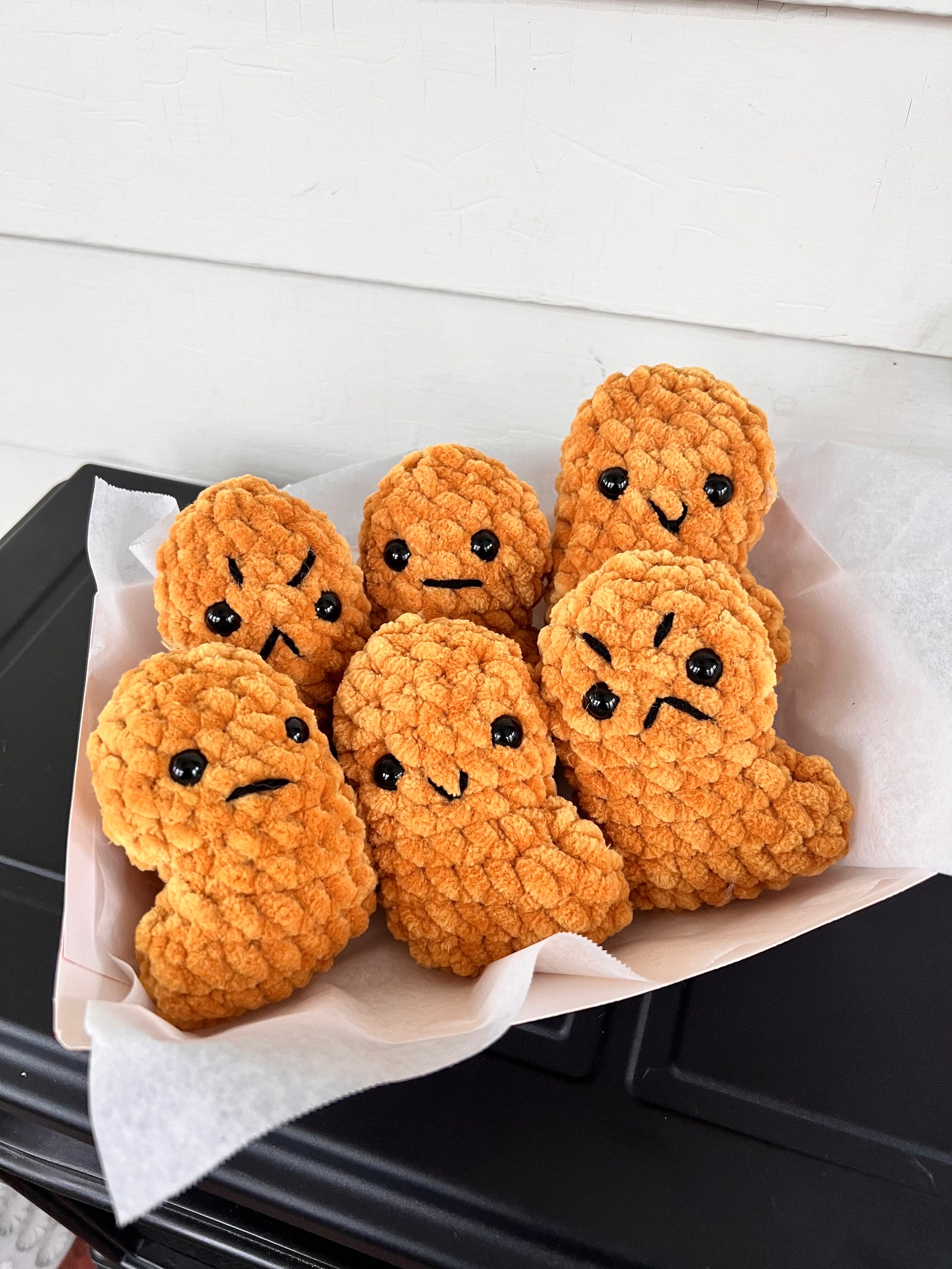 Crochet Chicken Nugget - Etsy