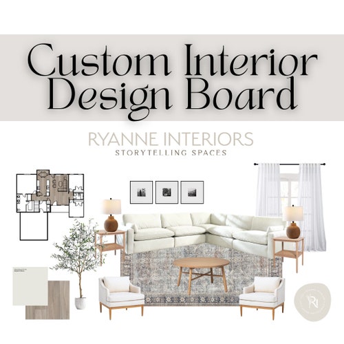 Interior E-design Services Decor Only Package - Etsy