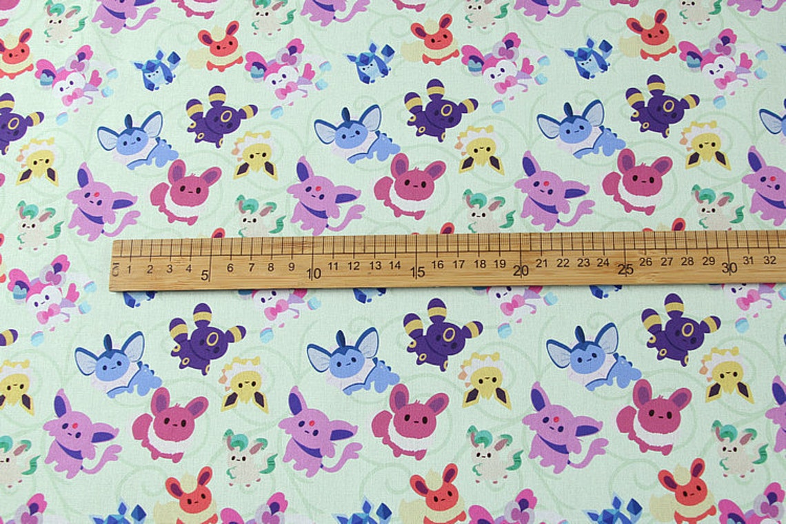 Pokemon Pikachu Fabric Pocket Monster Fabric Cartoon Fabric - Etsy