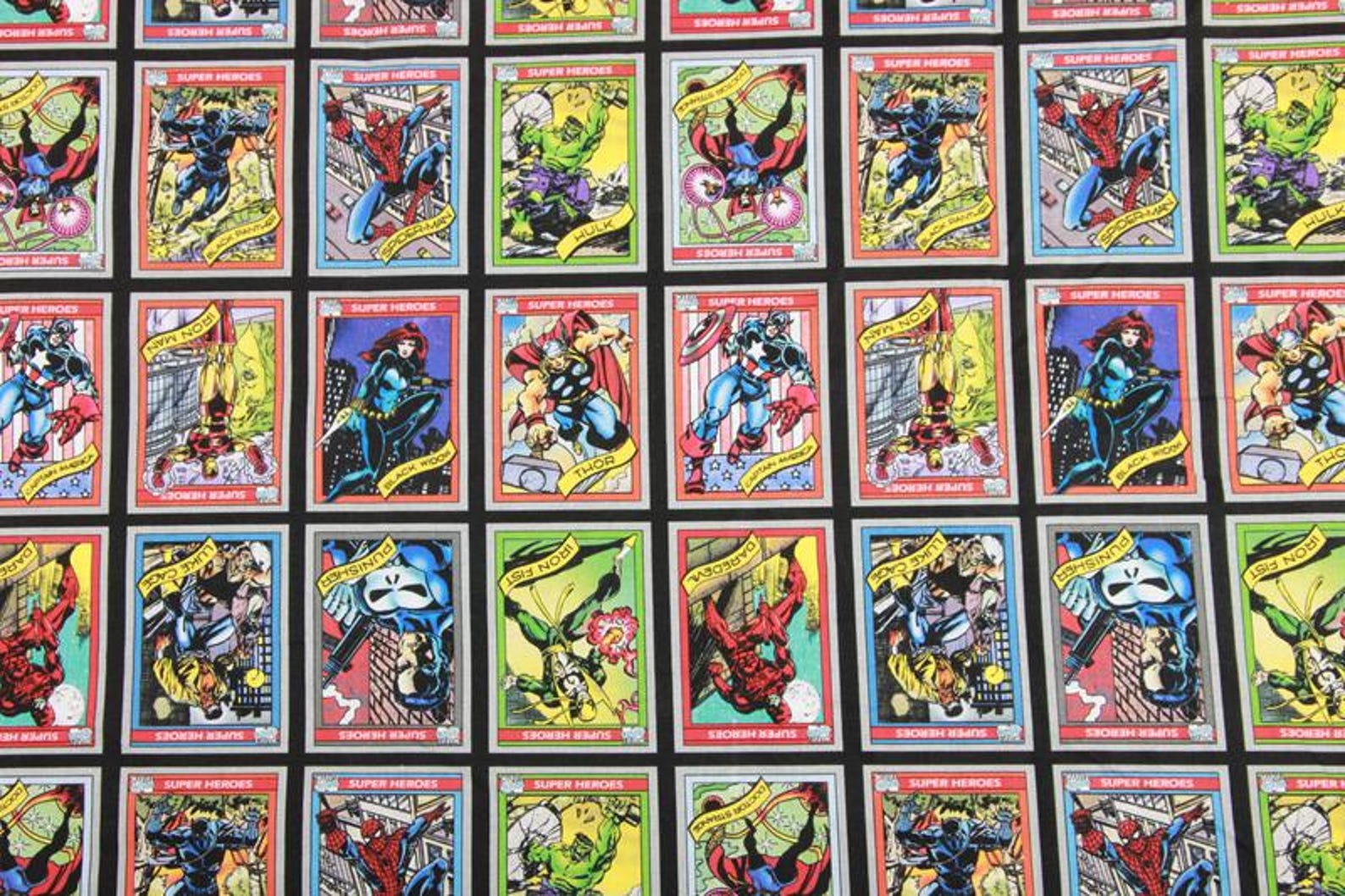 Marvel Fabric Superhero Fabric Cartoon Fabric Cotton Fabric by the Half ...