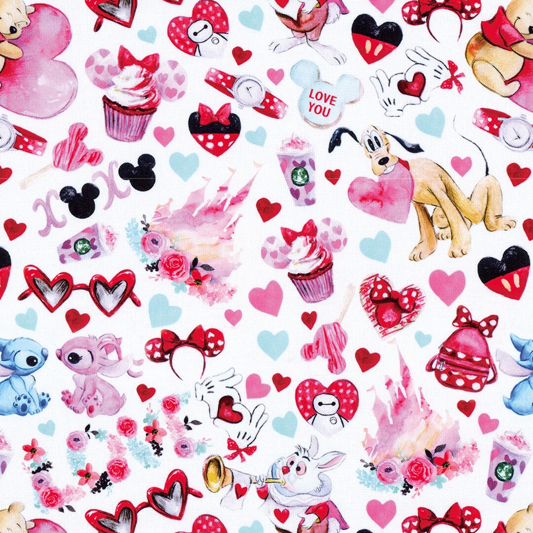 Disney Characters Fabric Disney Cartoon Fabric Cartoon Fabric Cotton ...