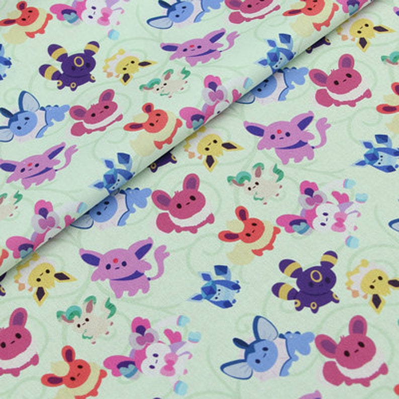 Pokemon Pikachu Fabric Pocket Monster Fabric Cartoon Fabric - Etsy