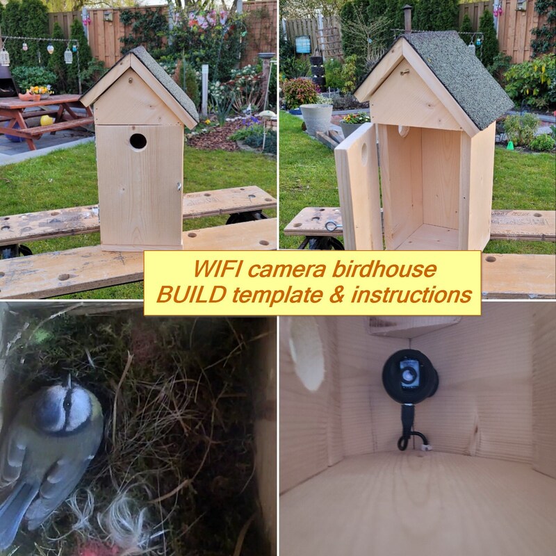 Bird House With Camera - Etsy