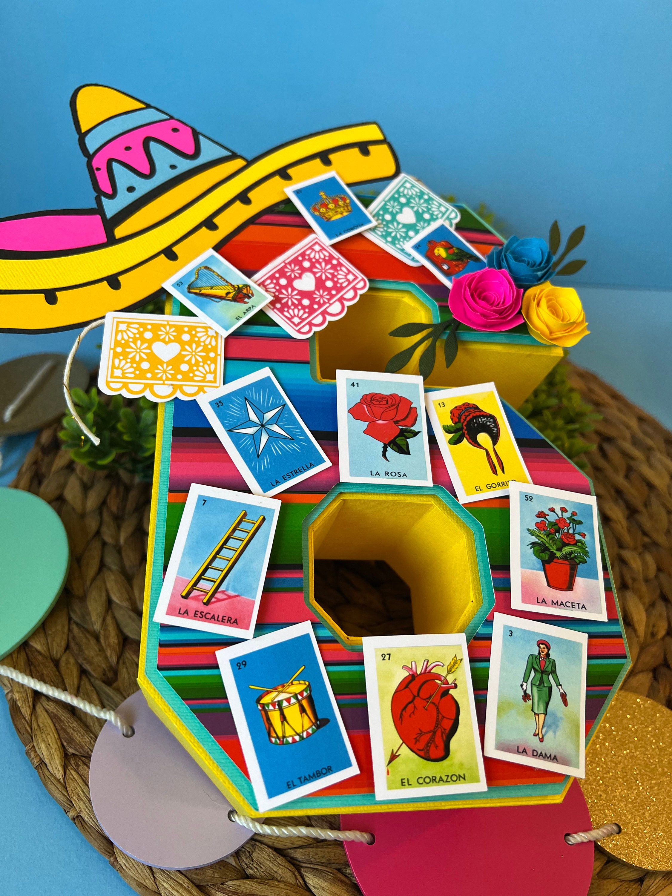 Lottery Party 3D Numbers, Mexican 3D Letters, Centerpices Fiesta ...