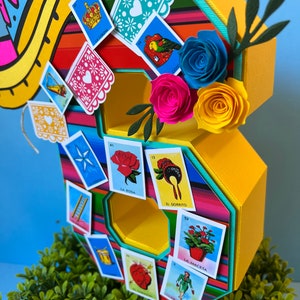 Lottery Party 3D Numbers, Mexican 3D Letters, Centerpices Fiesta ...