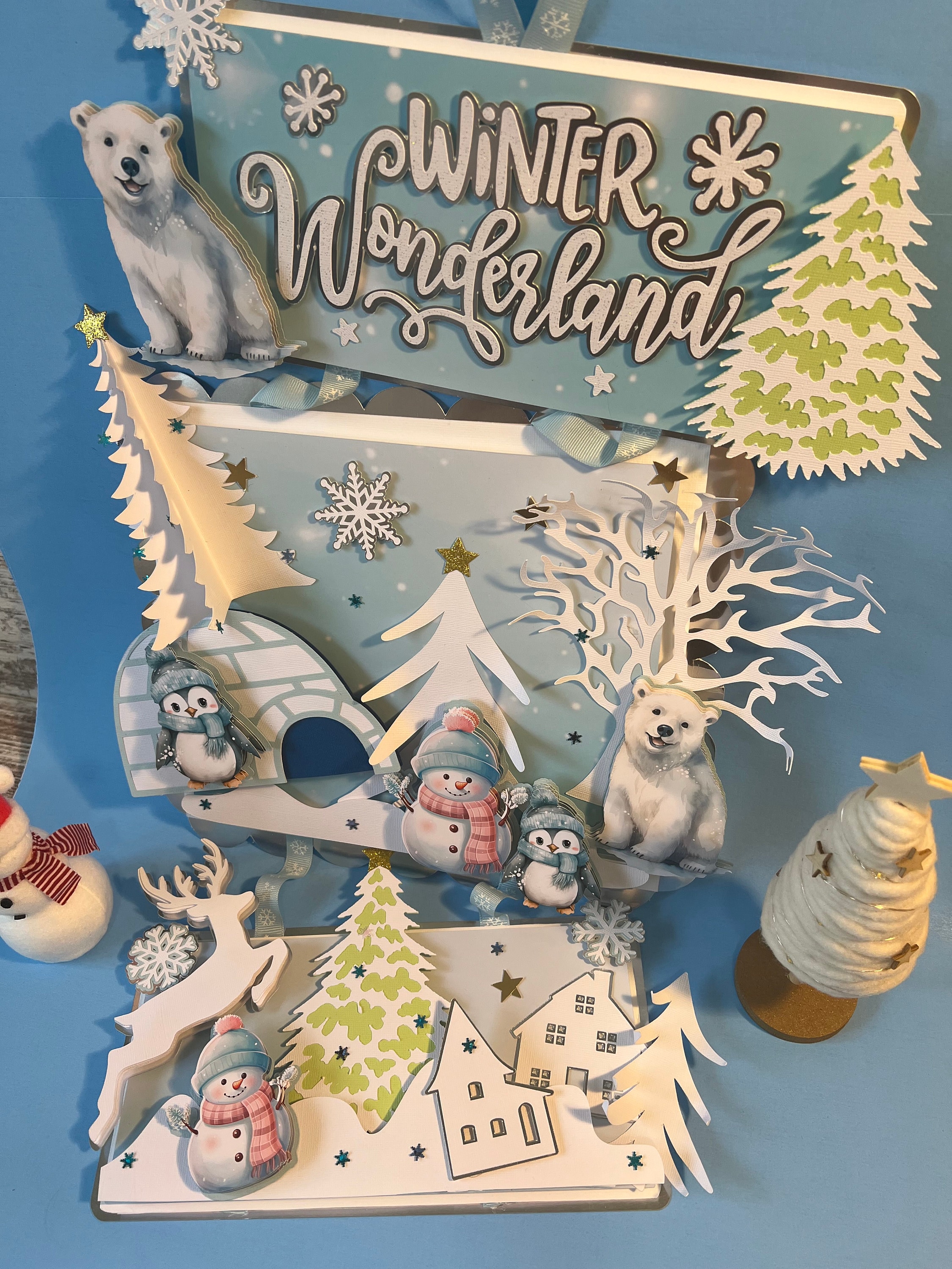 Party Winter Wonderland Door Sign, Winter Wonderland Party Decoration ...