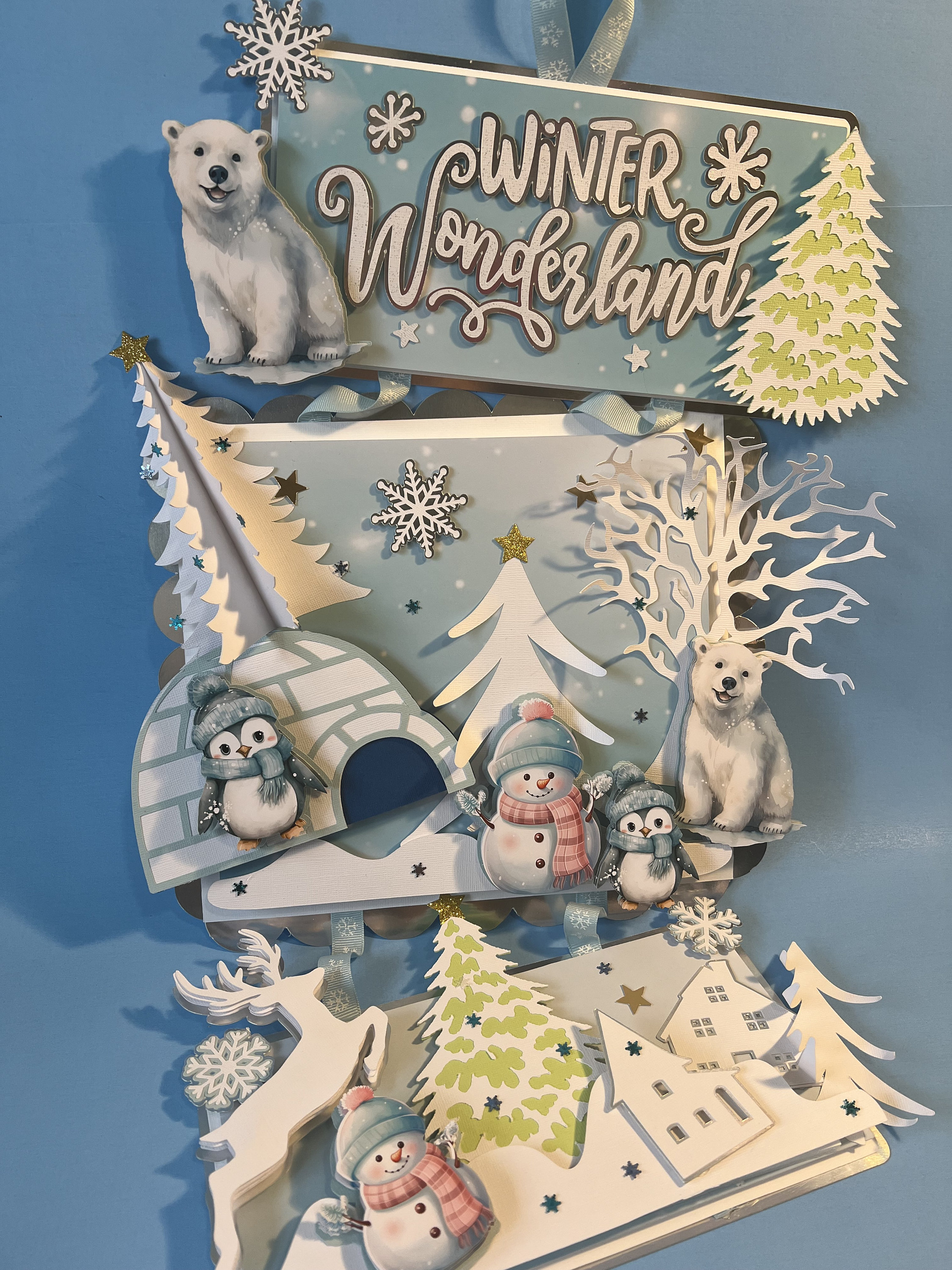 Party Winter Wonderland Door Sign, Winter Wonderland Party Decoration ...