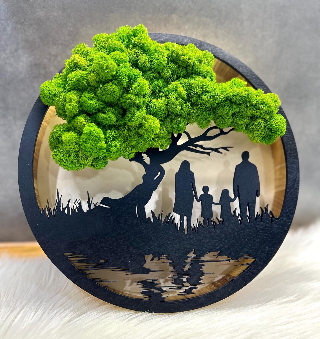 Family Tree as Bonsai, Family Tree in Bonsai Form, Personal Family Tree ...