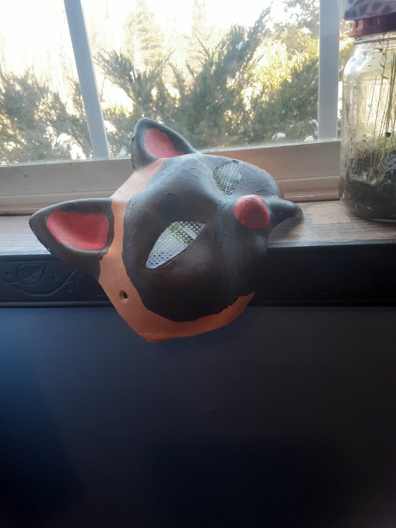 Siamese Cat Mask - Etsy