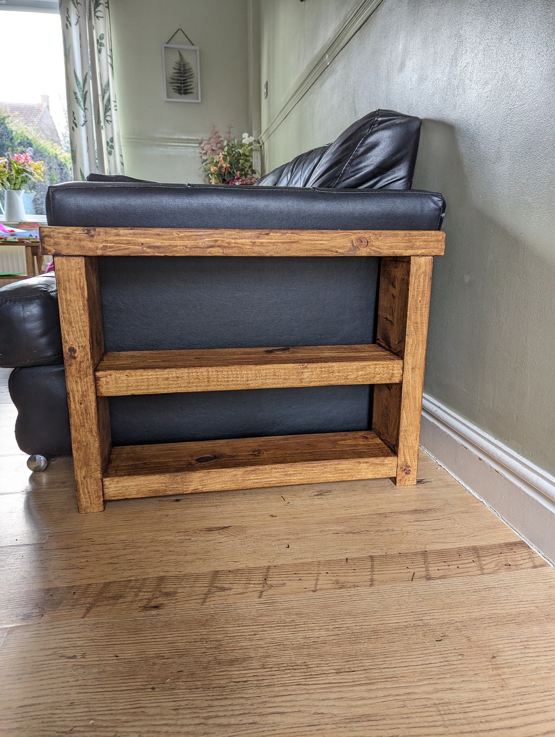 Rustic Sofa End Table Side Table 70cm Length Various Sizes - Etsy UK