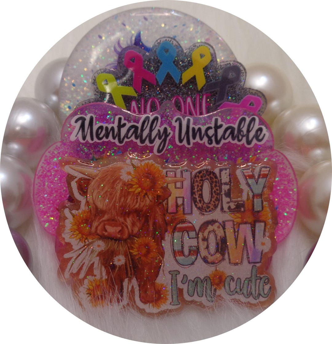 Badge Reel Bundle With 4 Toppers, Interchangeable Toppers, Medical ID ...