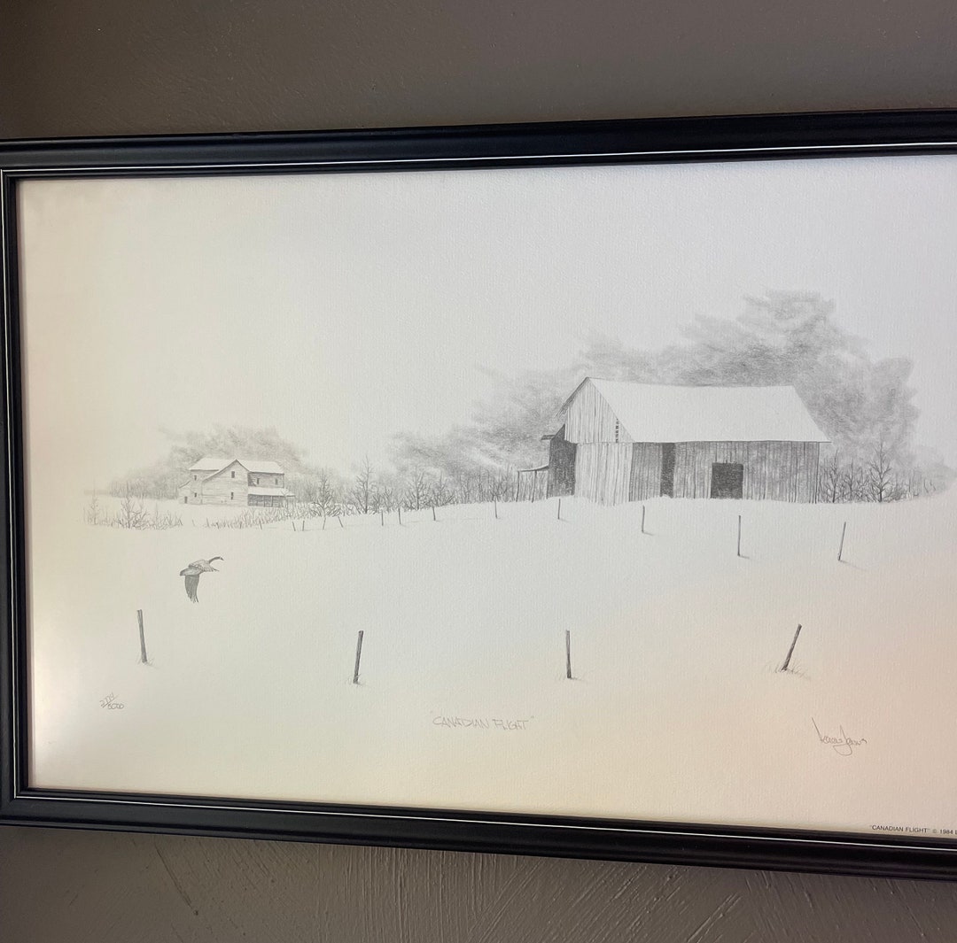 Signed Limited Edition LOUIS JONES Printcanadian - Etsy