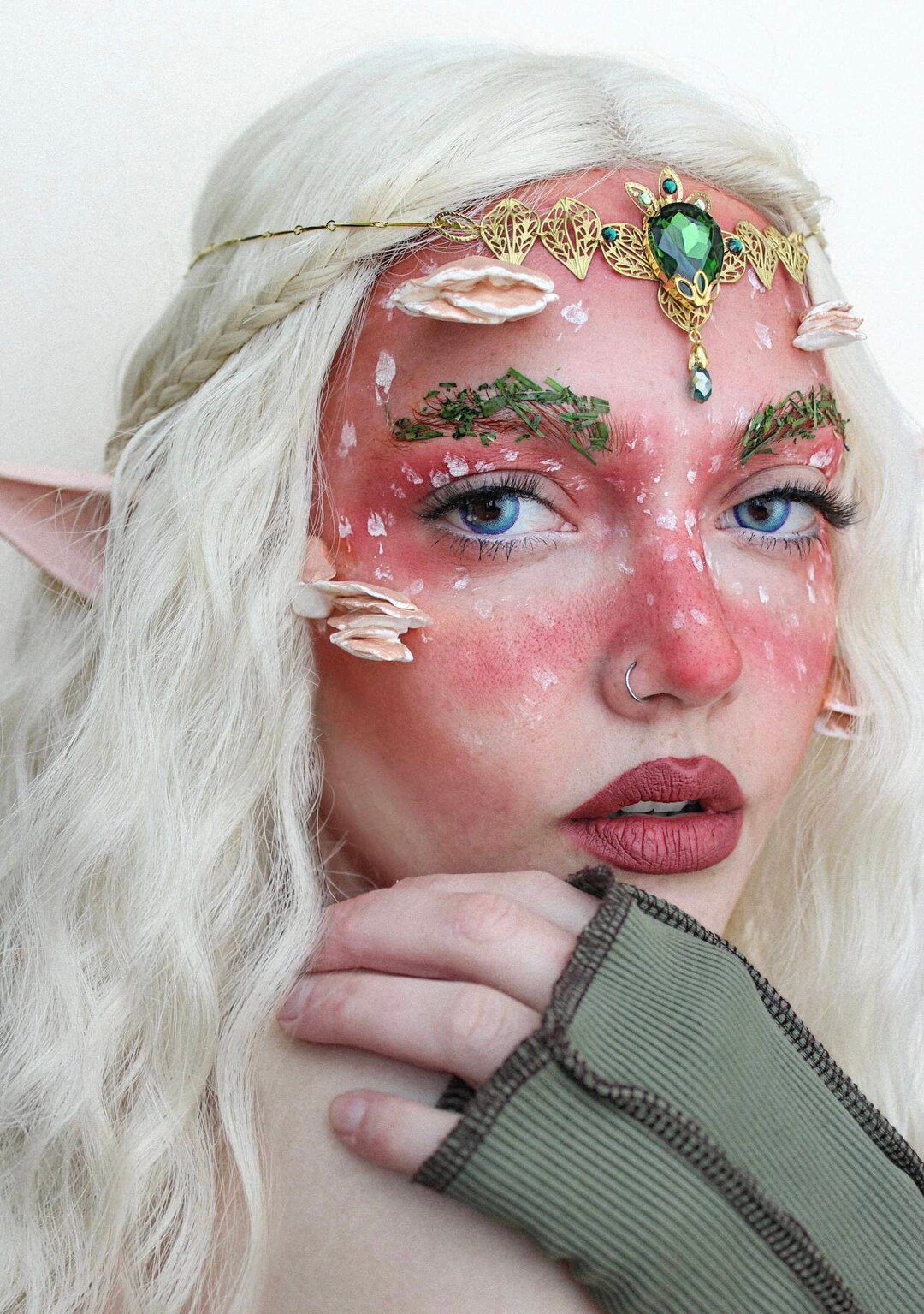 Princess Zelda Inspired Tiara, Saria Tiara, Emerald Tiara, Kokiri ...