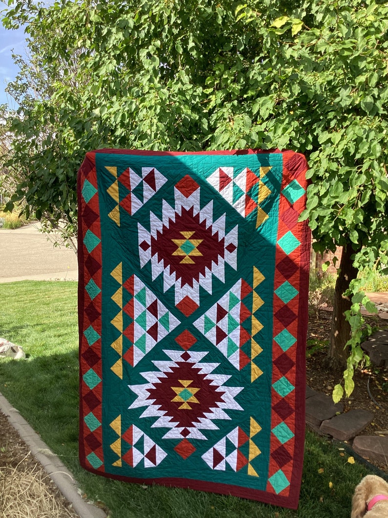 Southwest Aztec Throw - Etsy