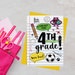 4th Grade Back-to-school Greeting Card: Celebrate First Day - Etsy