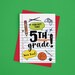 5th Grade Back-to-school Greeting Card Celebrate the Start of the ...