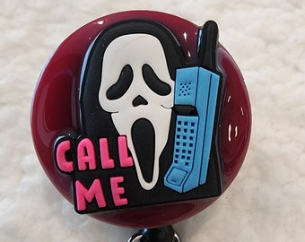 Ghostface Badge Reel - Etsy