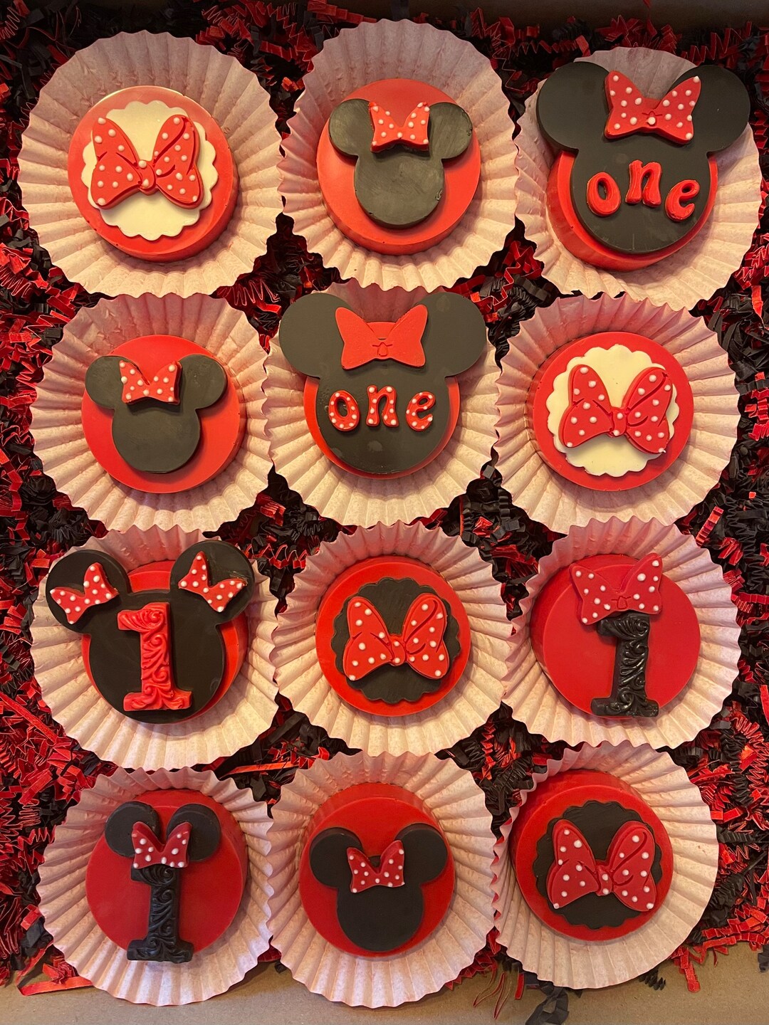 Minnie Mouse Chocolate Covered Oreos. - Etsy