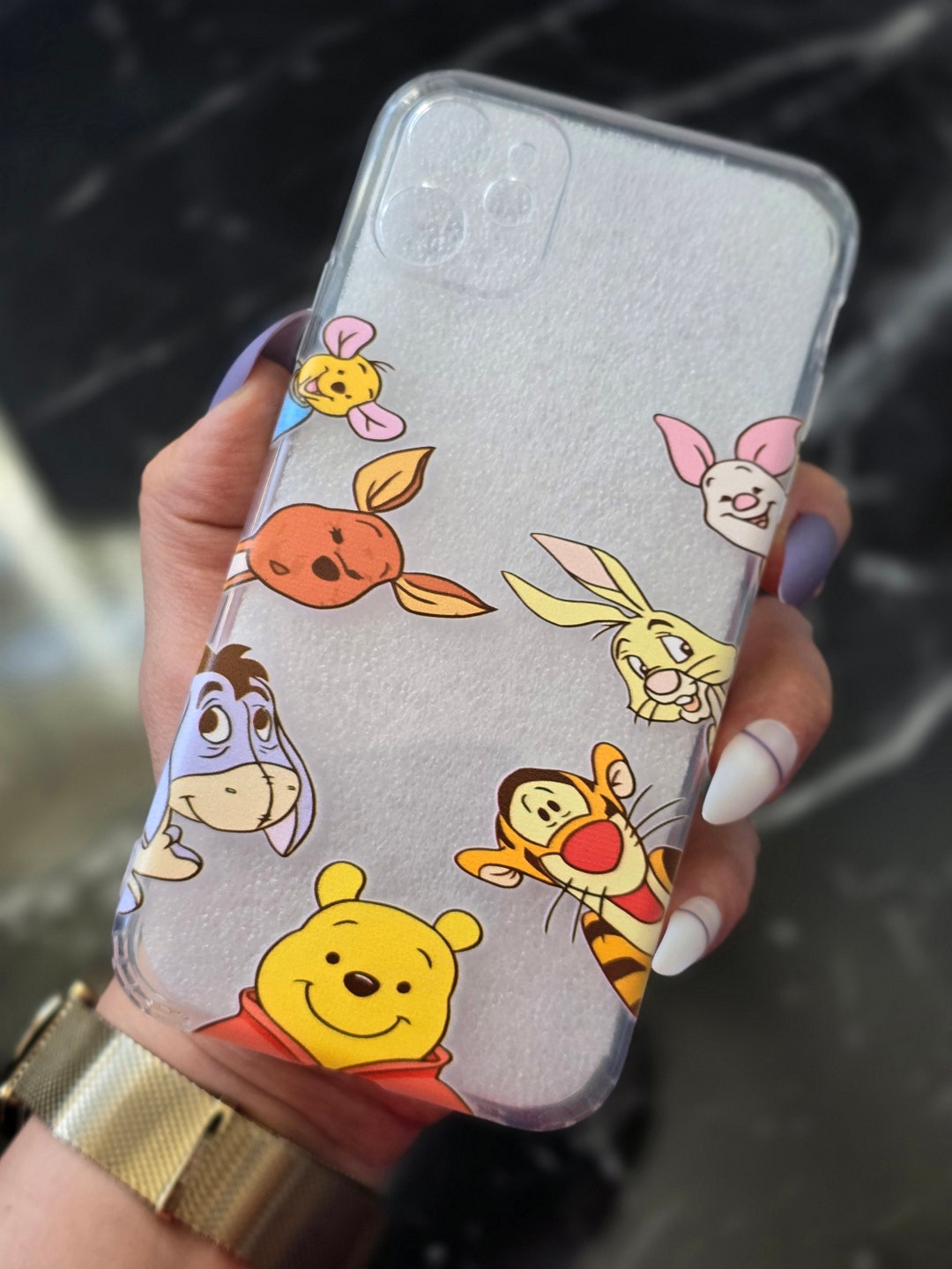 Pooh Phone Case Cute Animated Cartoons Phone Case Tom Phone Case Bob ...
