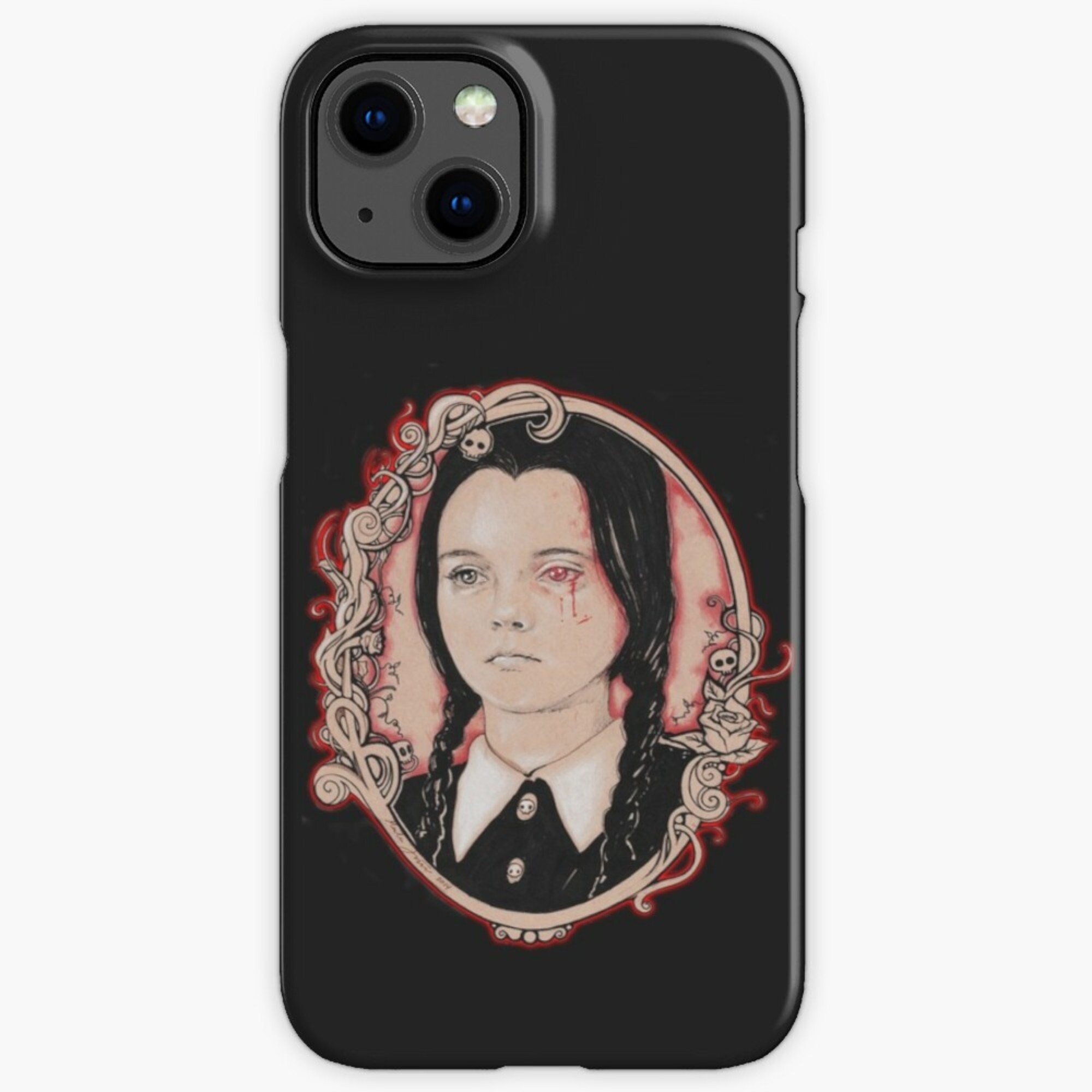 Jenna Ortega Phone Case Wednesday Addams Phone Case Addams Family Phone ...
