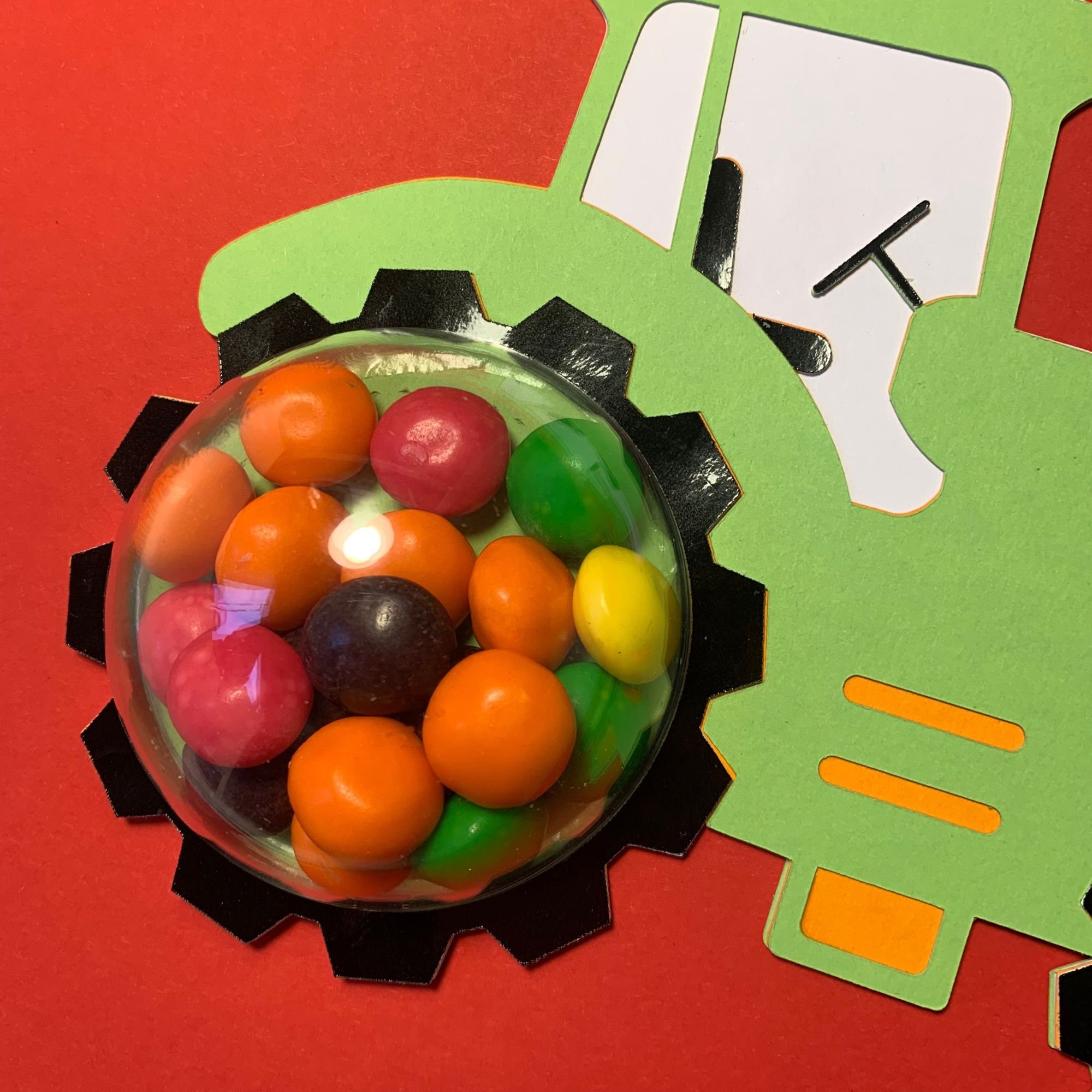 Tractor Candy Holder SVG Cut Files, Candy Ornament, Tractor, Frog SVG ...