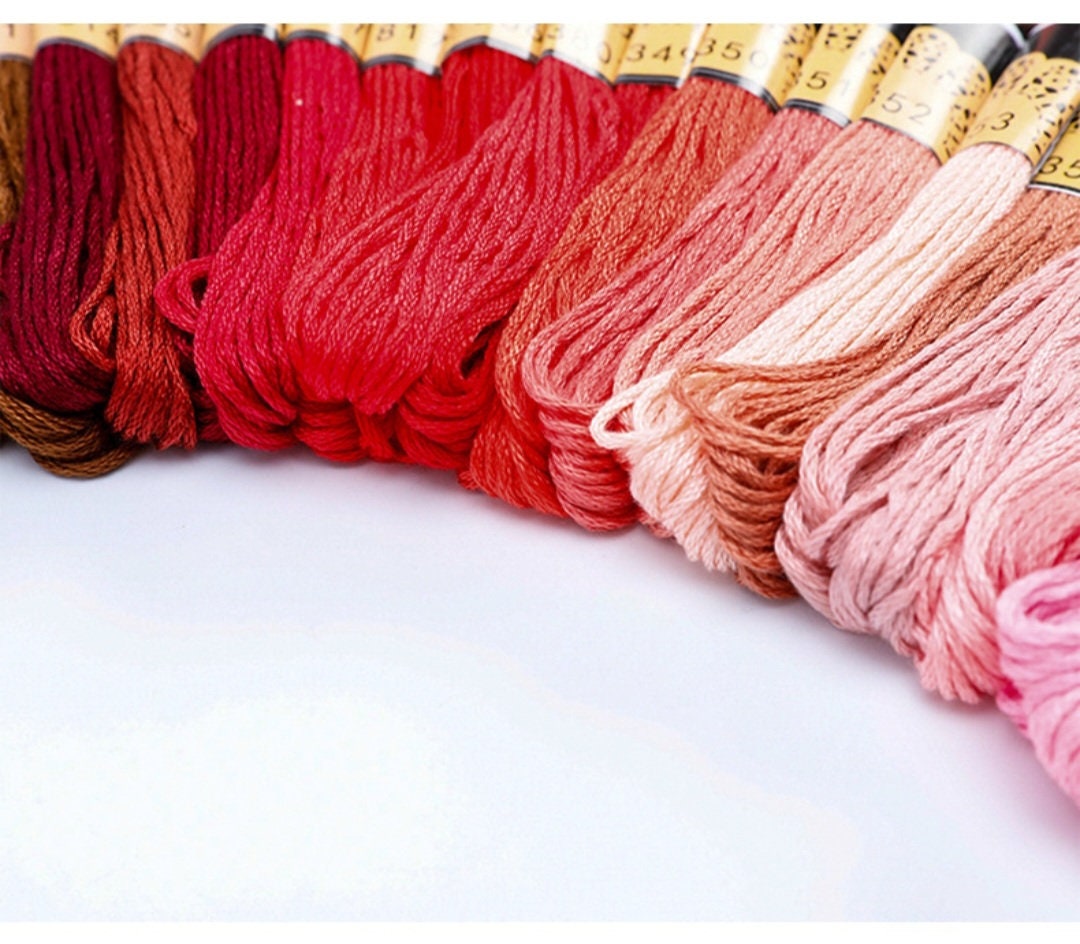Assorted Colour Embroidery Thread Floss 50 100 150 Various - Etsy