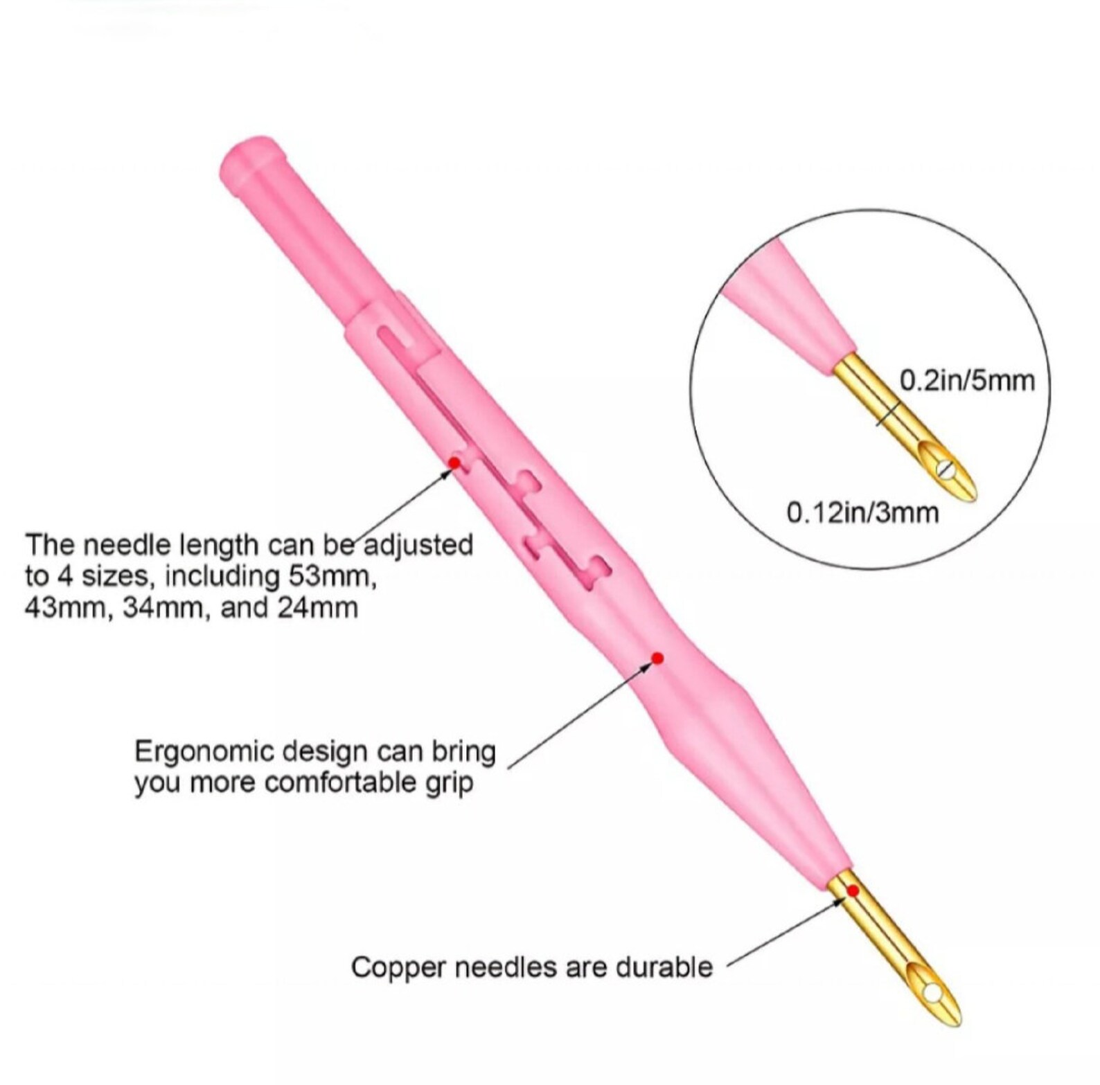 Punch Needle Kit for Beginner Modern Landscape Punch Needle Kit With ...