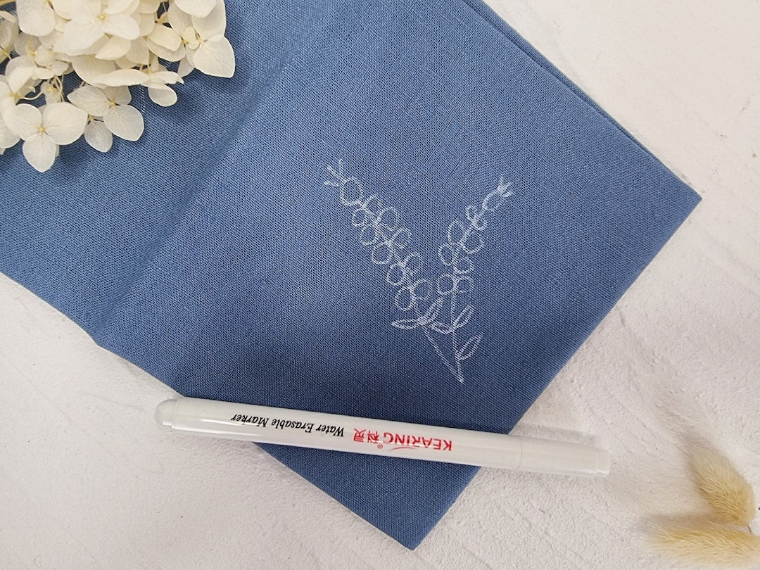 Washable Fabric Pen for Embroidery Pattern Transfer | Water Soluble Ink ...