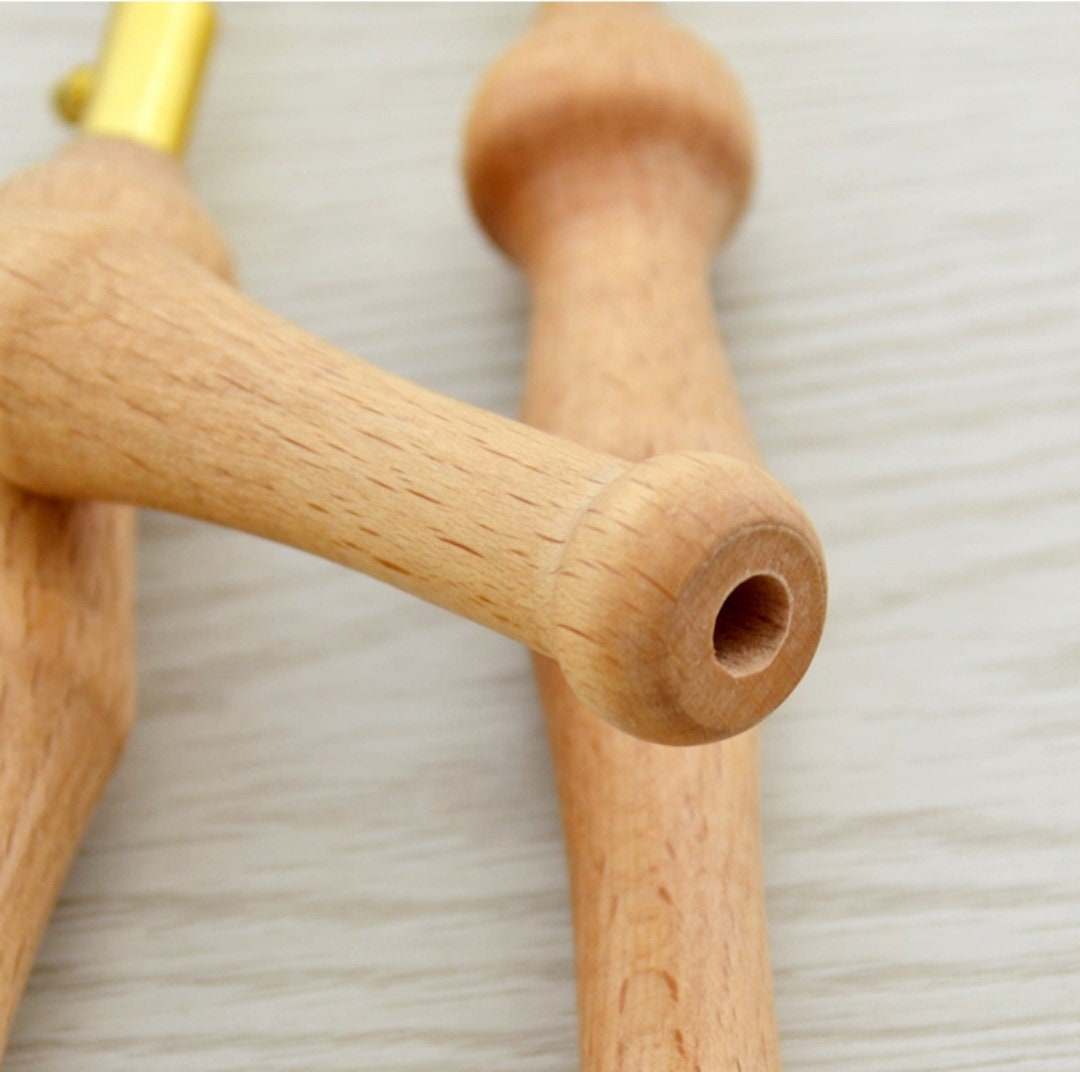 Adjustable Wooden Punch Needle Tool for Embroidery Craft | Embroidery ...