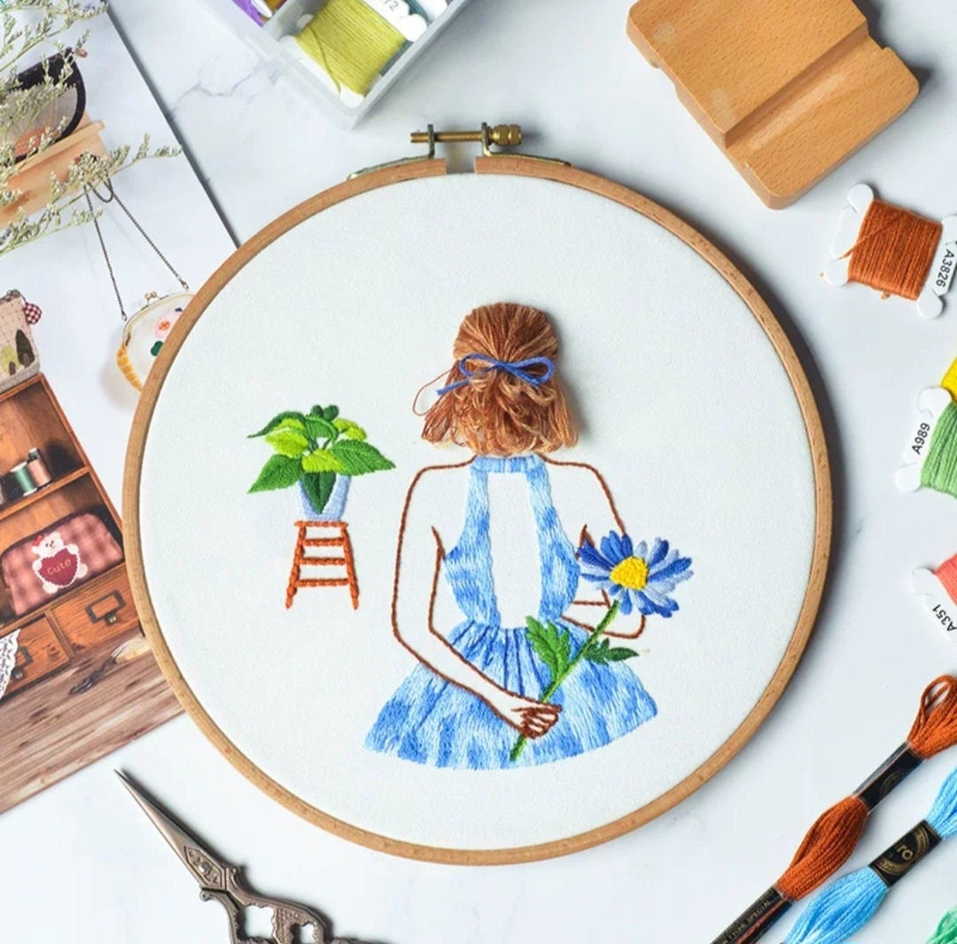 Feminist Embroidery Kit for Beginner | Modern Embroidery Kit for Gift ...